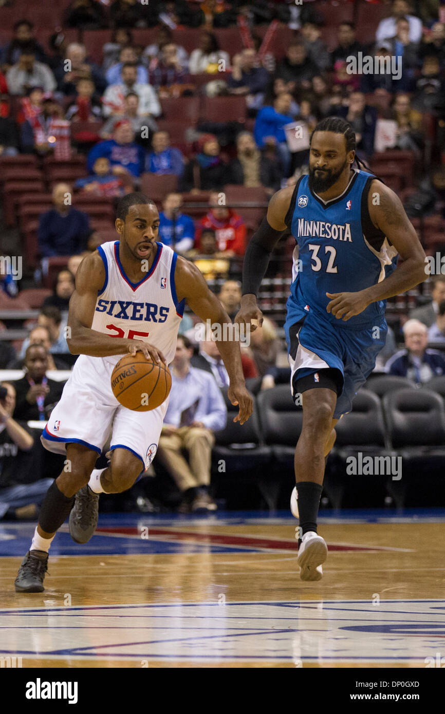 January 6, 2014: Philadelphia 76ers shooting guard Elliot Williams (25 ...