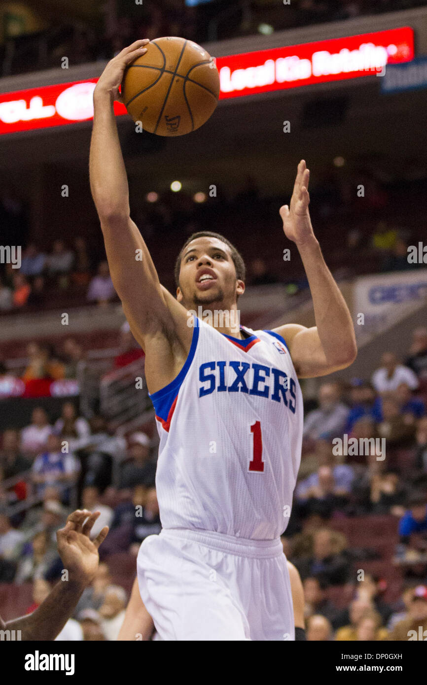 January 6, 2014: Philadelphia 76ers point guard Michael Carter-Williams ...