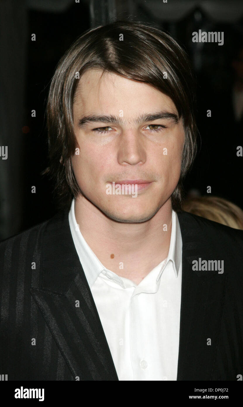Mar 21, 2006; New York, NY, USA; Actor JOSH HARTNETT at the New York ...