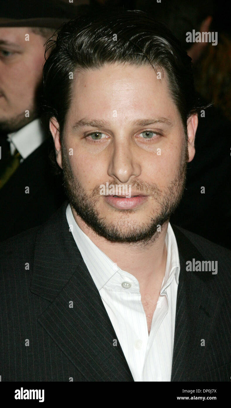 Mar 21, 2006; New York, NY, USA; Writer JASON SMILOVIC at the New York ...