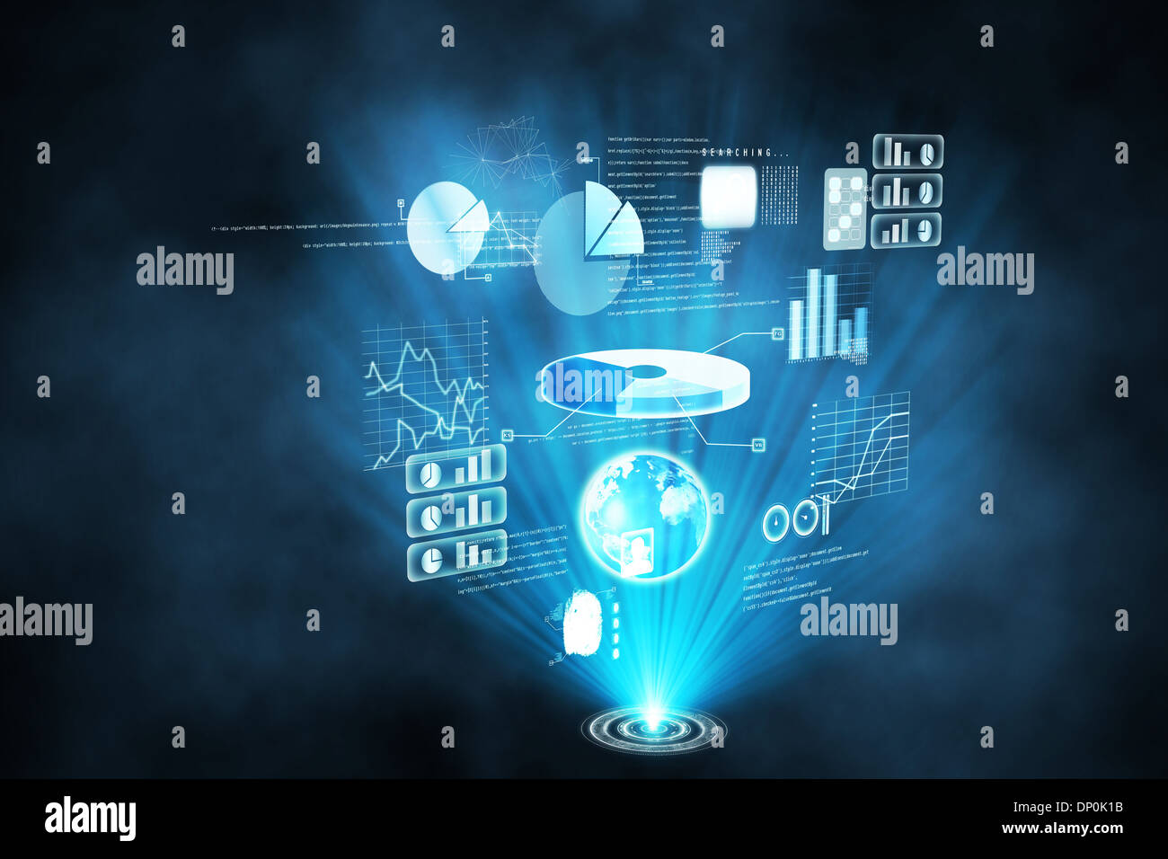 Futuristic technology interface Stock Photo - Alamy
