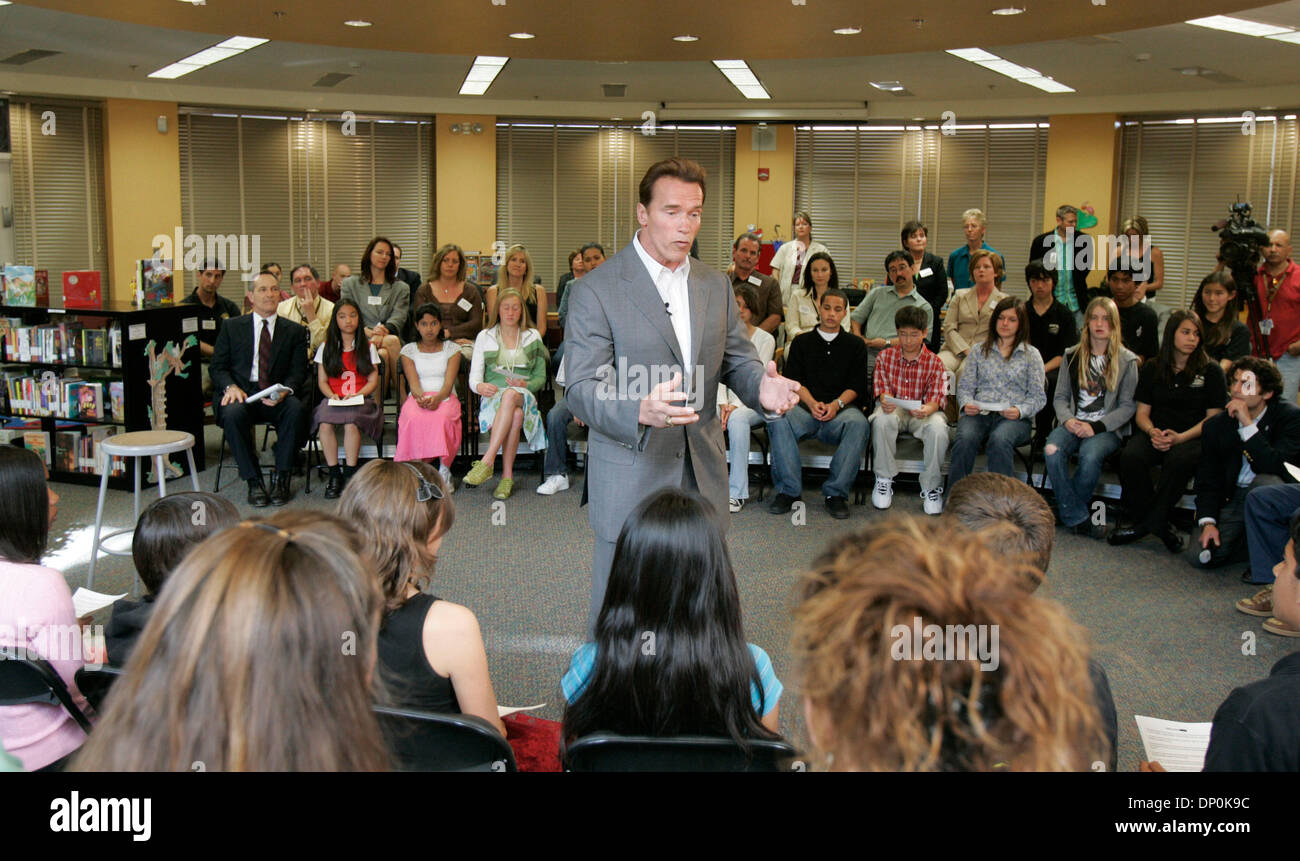 Mar 24 2006 San Diego Ca Usa California Governor Arnold