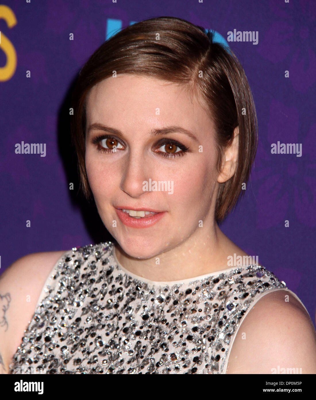 New York, New York, USA. 6th Jan, 2014. Creator, producer, actress LENA ...