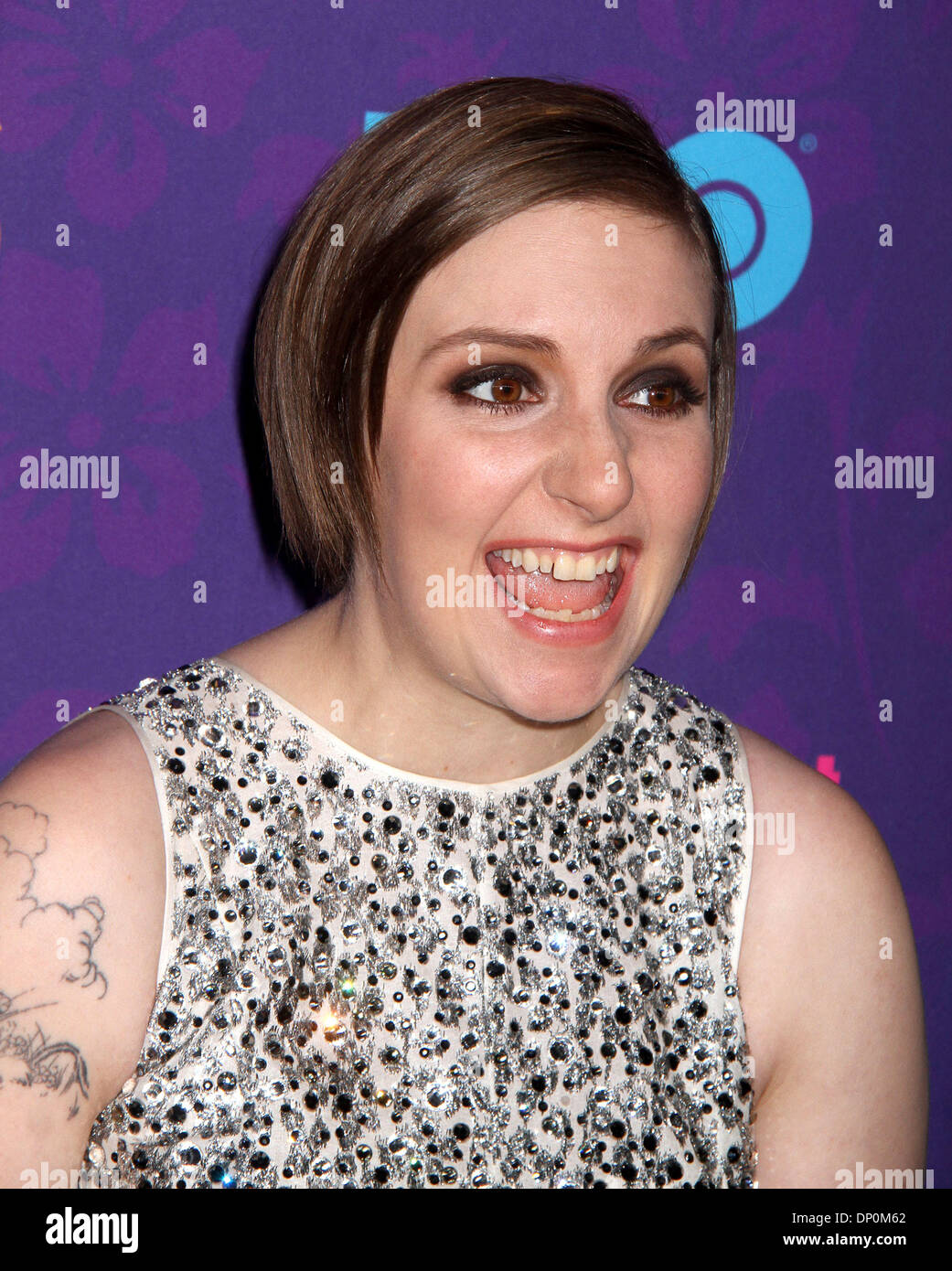 New York, New York, USA. 6th Jan, 2014. Creator, producer, actress LENA ...