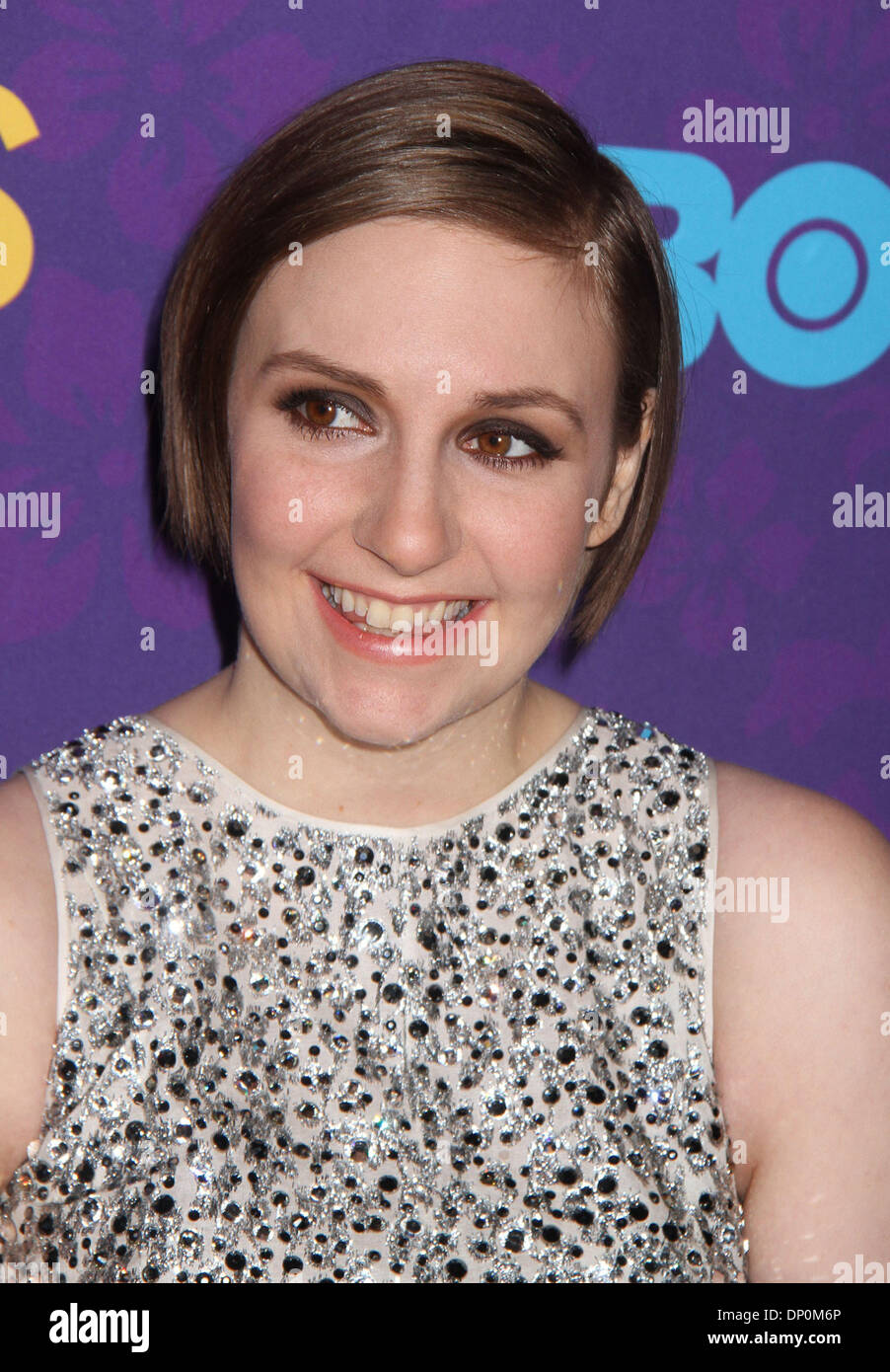 New York, New York, USA. 6th Jan, 2014. Creator, producer, actress LENA ...