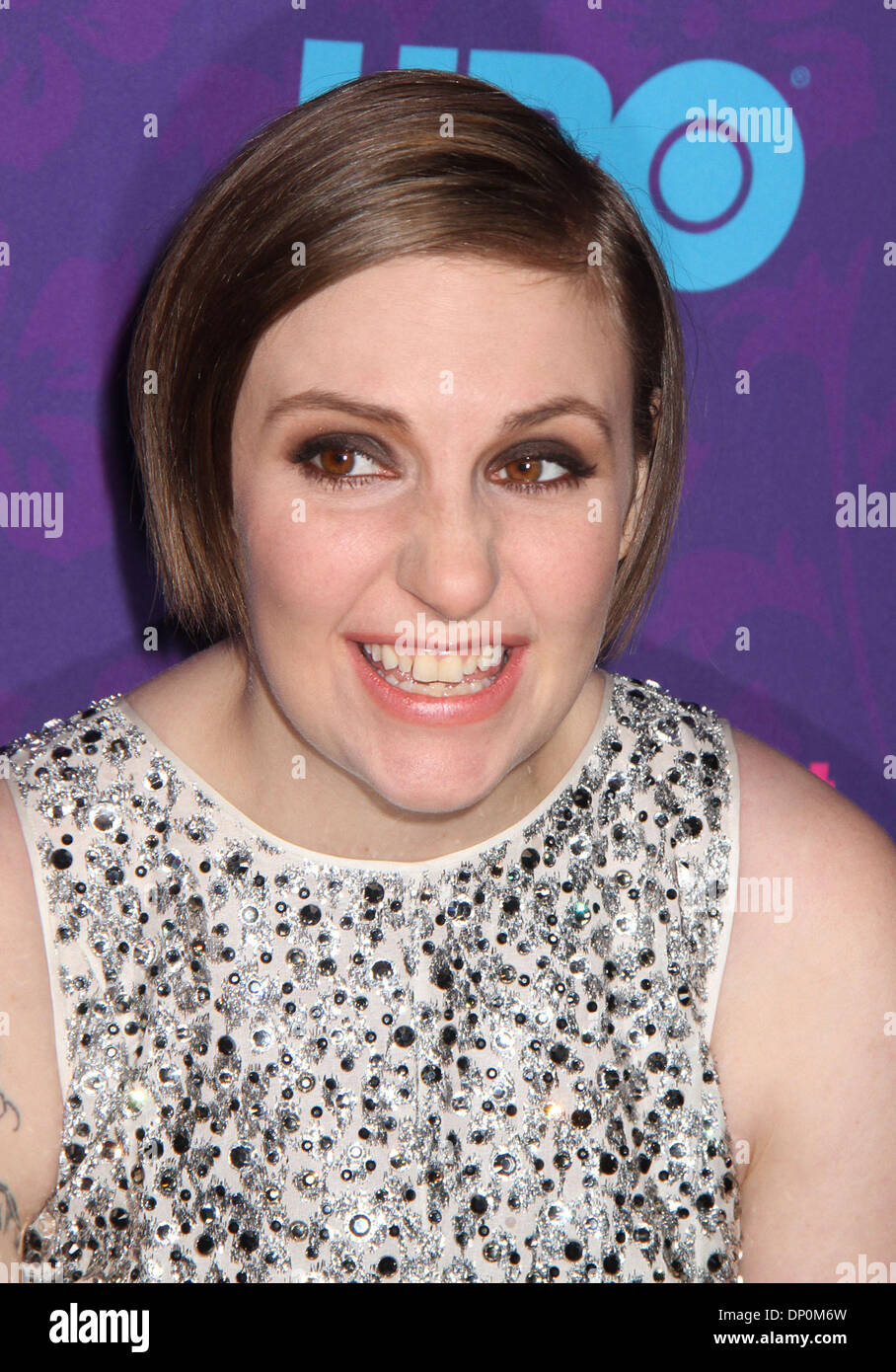 New York, New York, USA. 6th Jan, 2014. Creator, producer, actress LENA ...