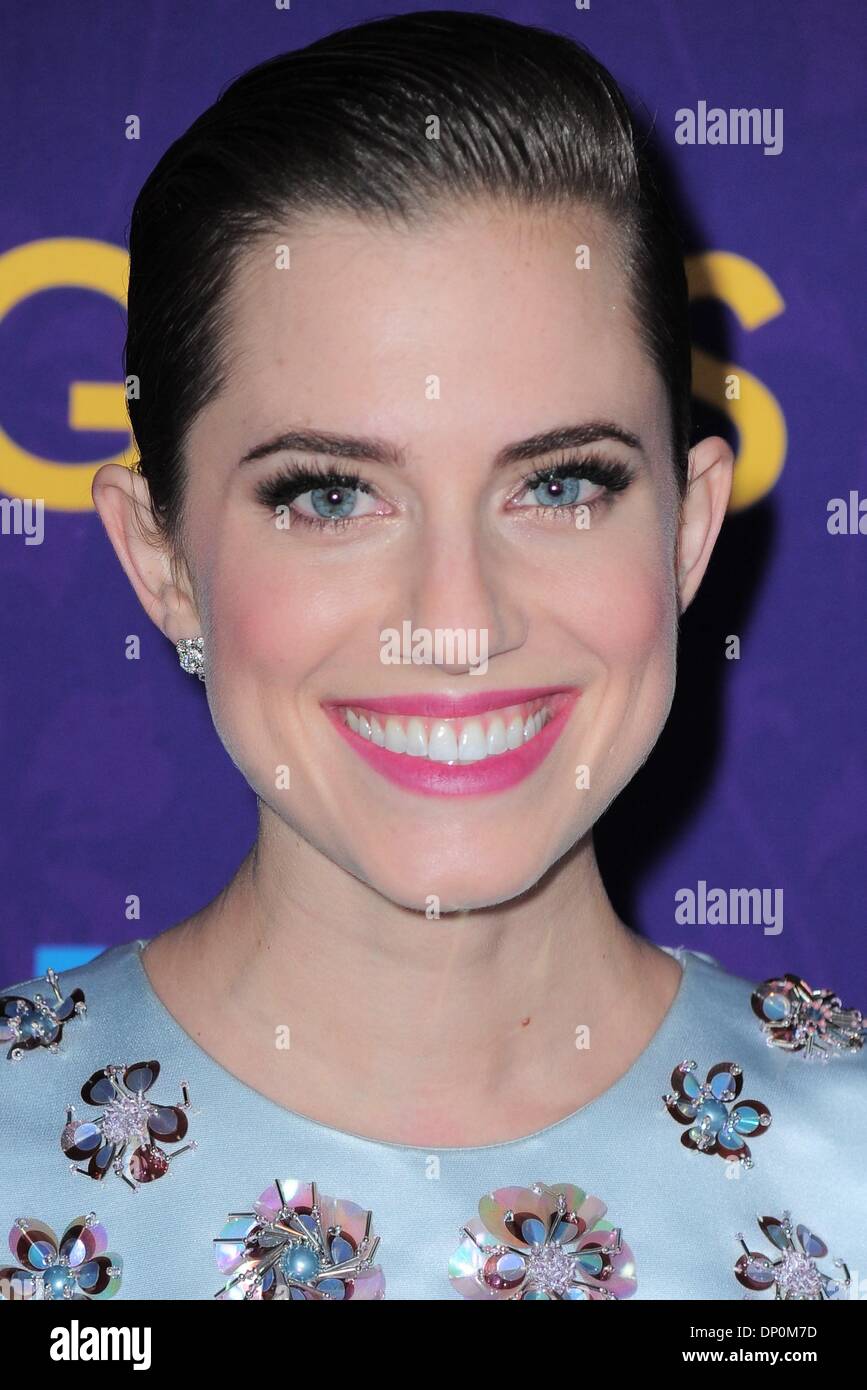 New York, NY, USA. 6th Jan, 2014. Allison Williams at arrivals for ...