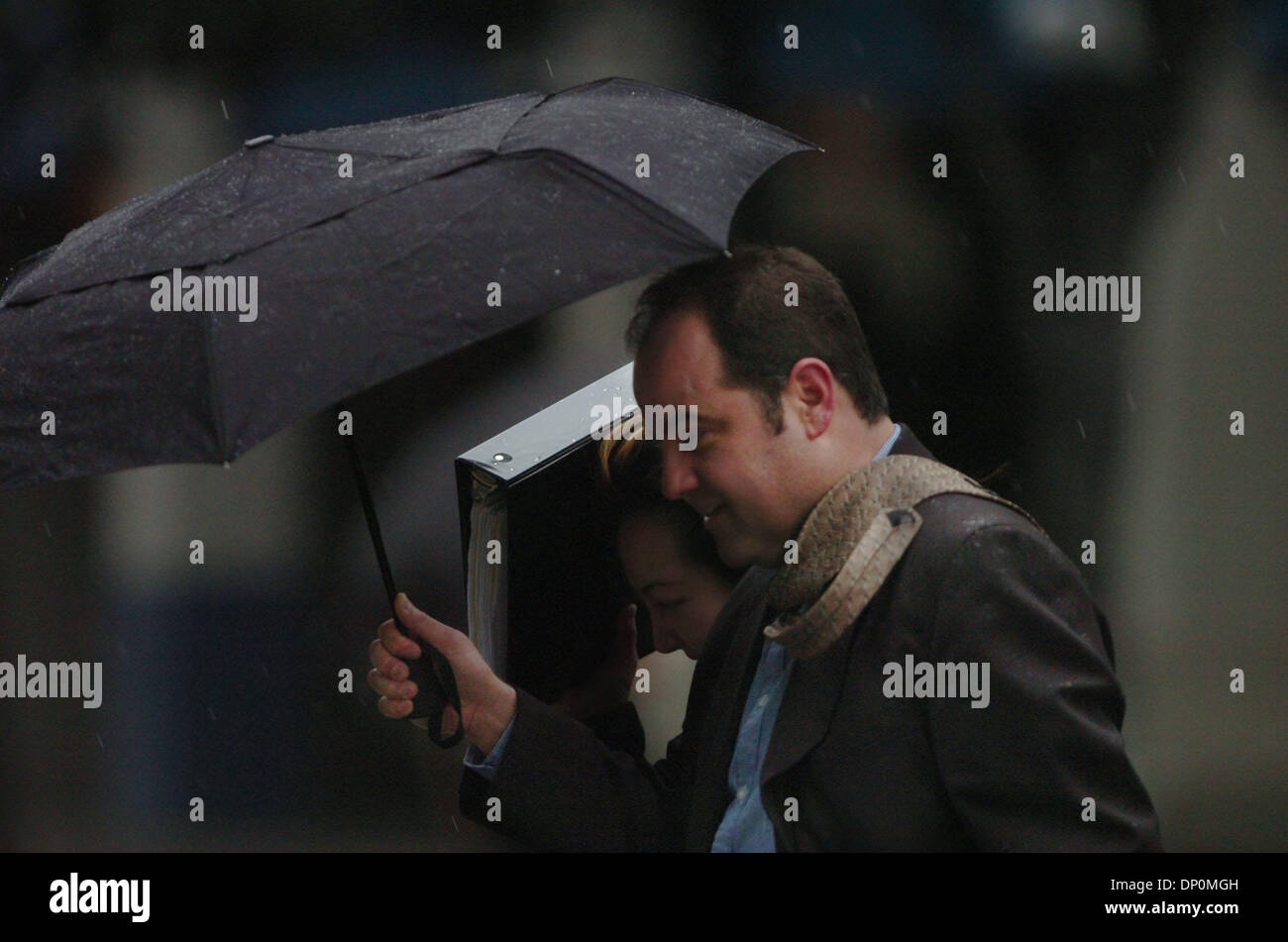 Mar 27, 2006; Sacramento, CA, USA; Ken DaRosa and Rebecca Lee cross the ...