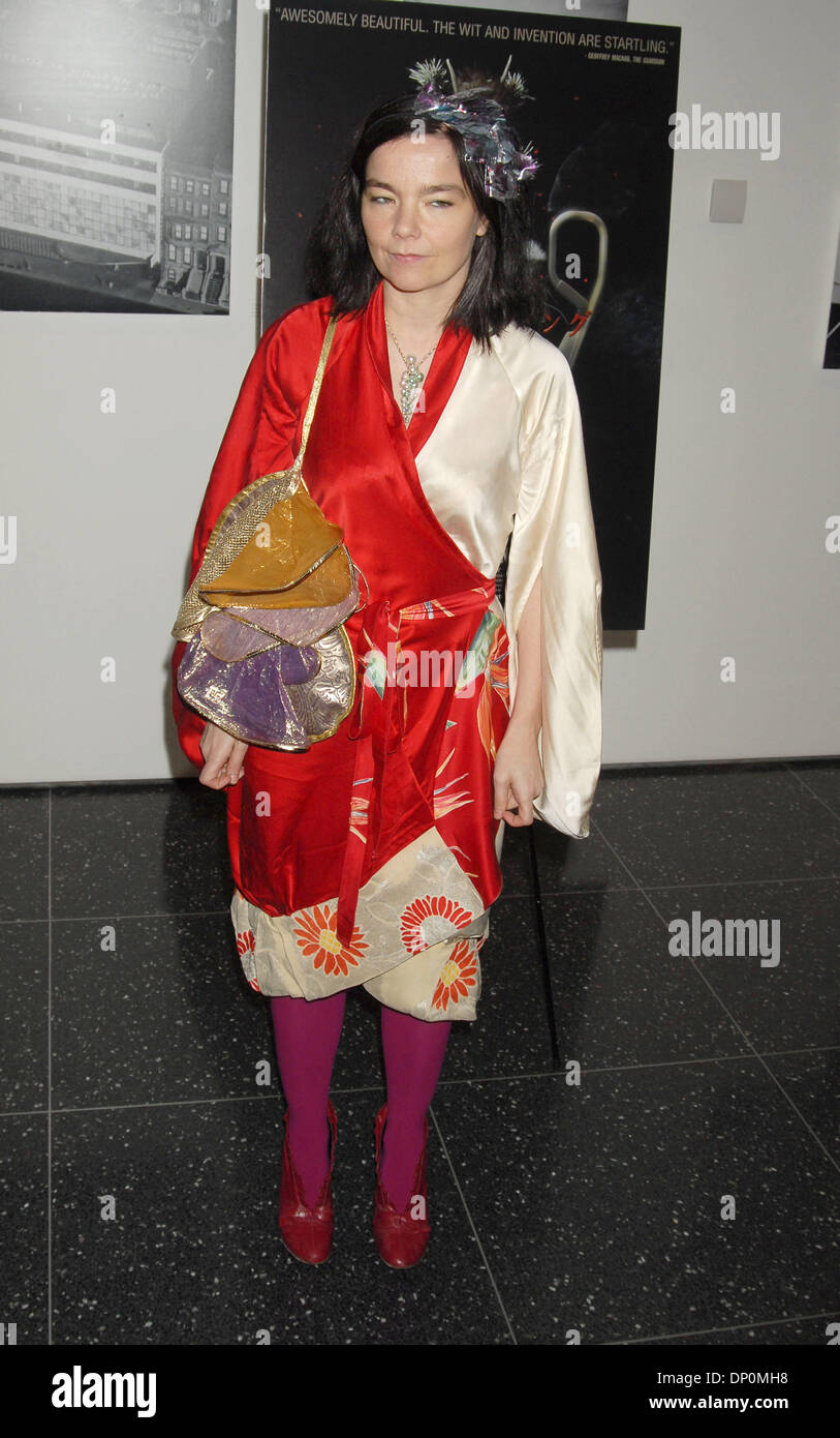 Mar 28, 2006; New York, NY, USA; BJORK at the 'Drawing Restraint 9' New ...