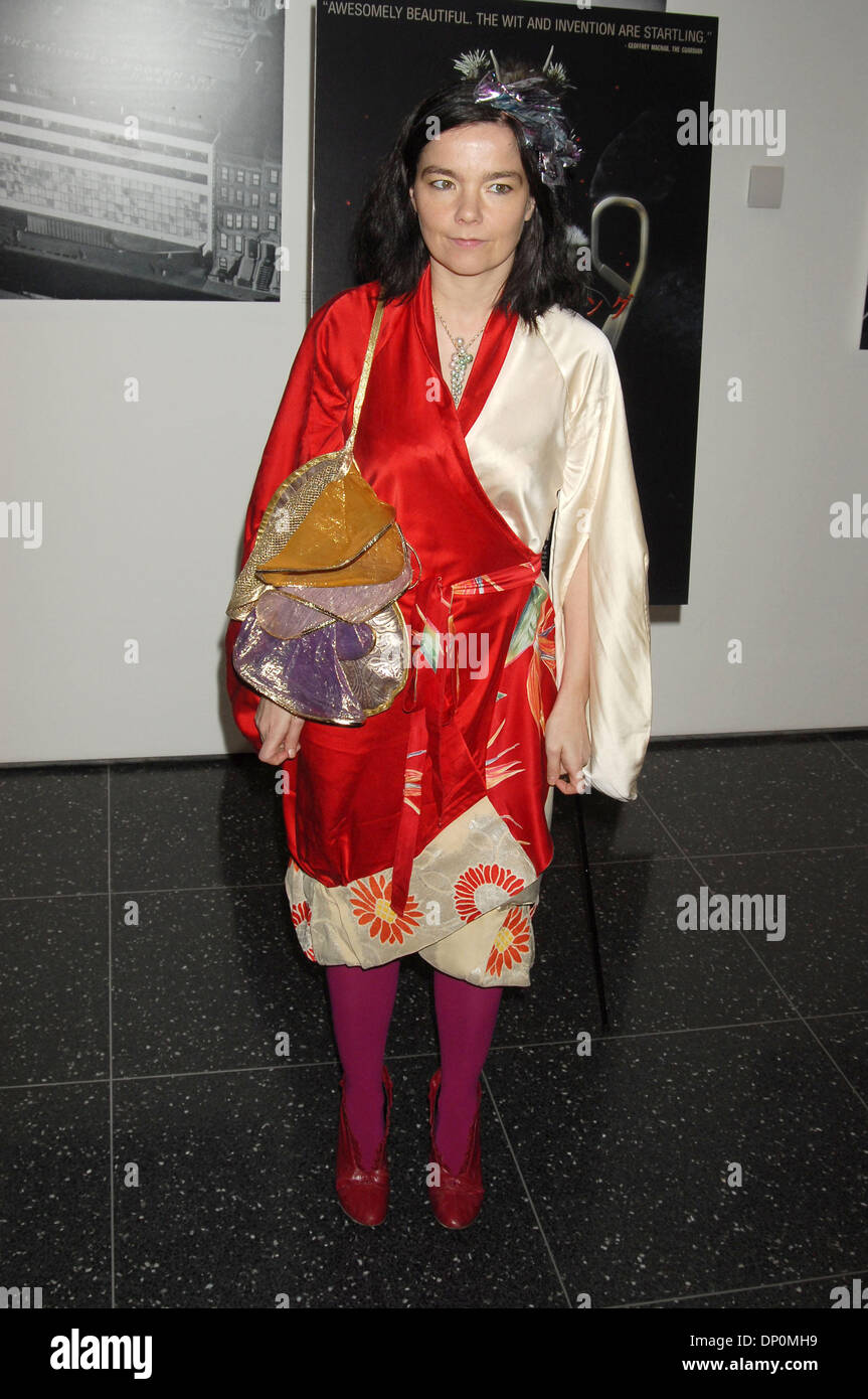 Mar 28, 2006; New York, NY, USA; BJORK at the 'Drawing Restraint 9' New ...