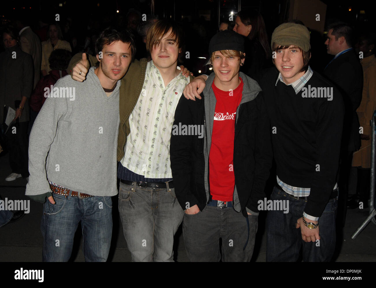 Mar 28, 2006; New York, NY, USA;.MCFLY at the 'Ice Age The Meltdown ...