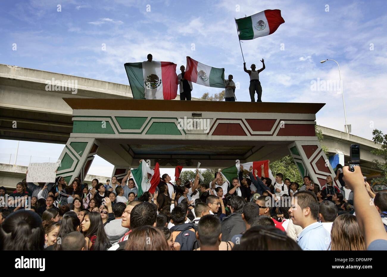 Mar 28, 2006; San Diego, CA, USA; Students from San Diego, CA, area ...