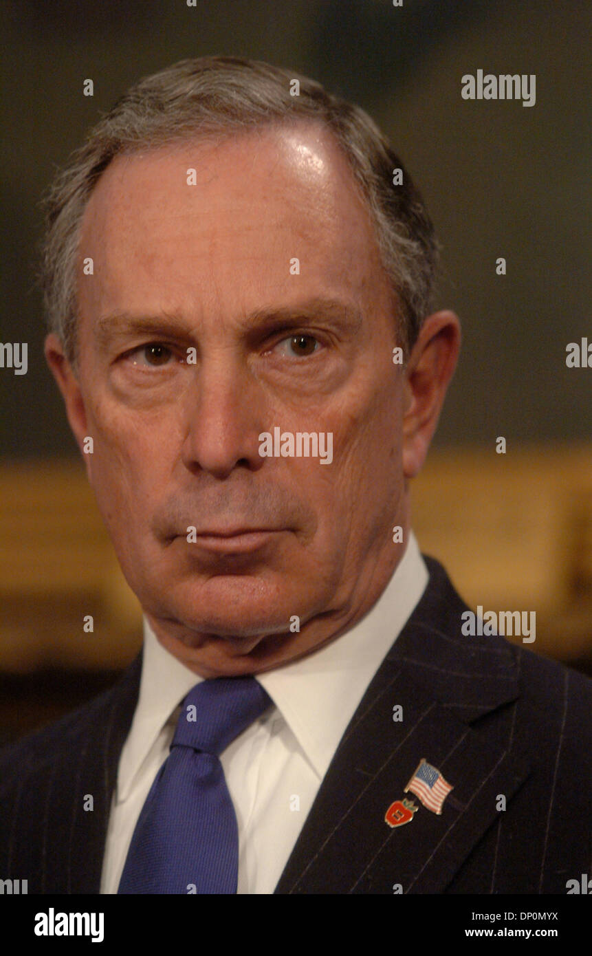 Mar 29, 2006; Manhattan, NY, USA; NY PAPERS OUT. Mayor MICHAEL R ...