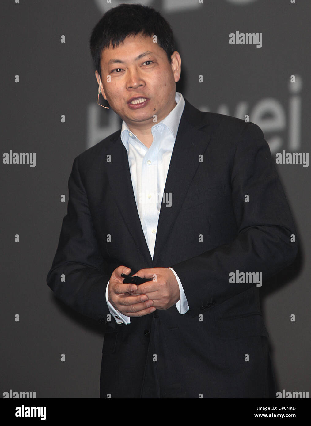 Las Vegas, Nevada, USA. 6th Jan, 2014. Richard Yu, CEO of Huawei ...