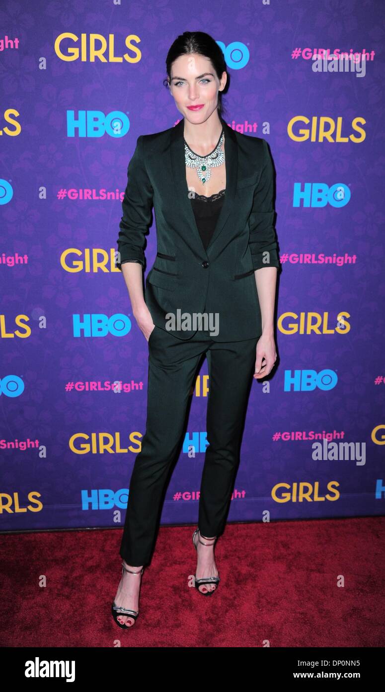 New York, NY, USA. 6th Jan, 2014. Hilary Rhoda at arrivals for GIRLS ...