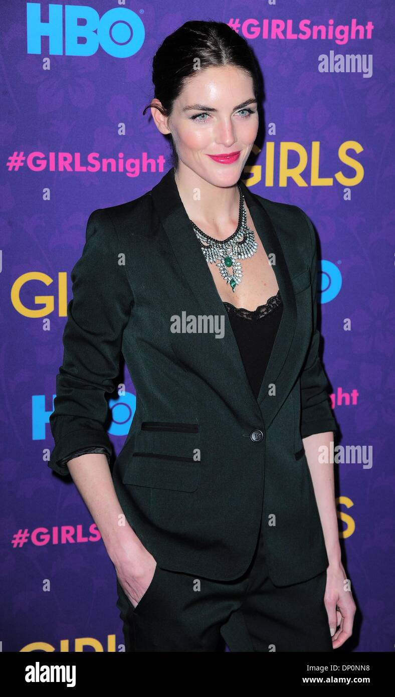New York, NY, USA. 6th Jan, 2014. Hilary Rhoda at arrivals for GIRLS ...