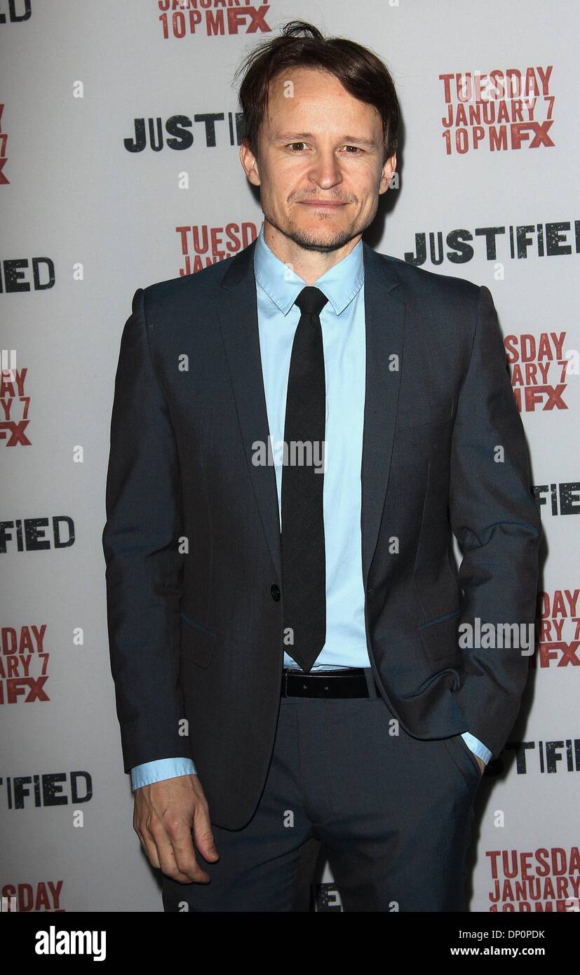 Los Angeles, California, USA. 6th Jan, 2014. Damon Herriman attends the ...