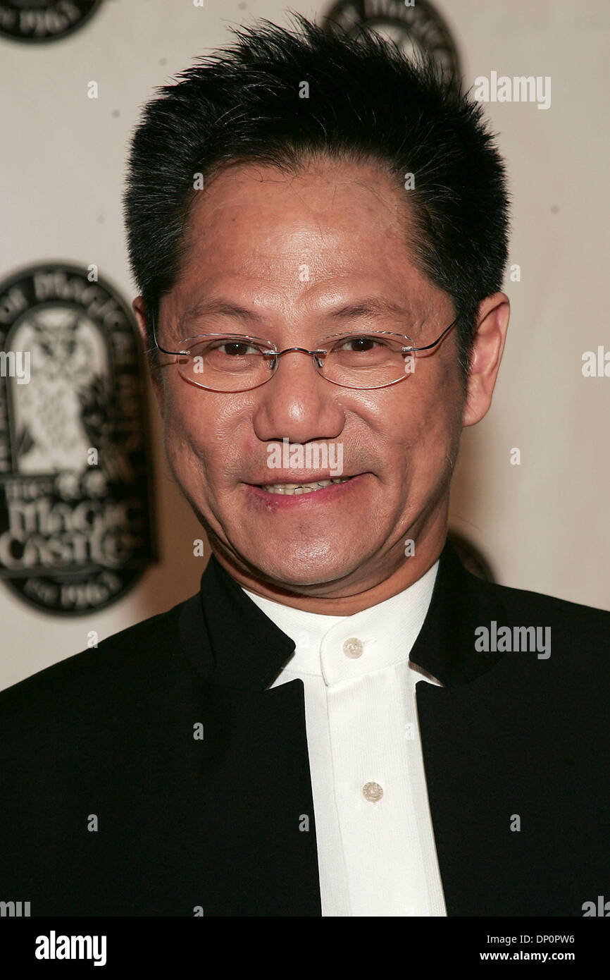 Apr 01, 2006; Beverly Hills, CA, USA; Magician DON TONG during arrivals ...