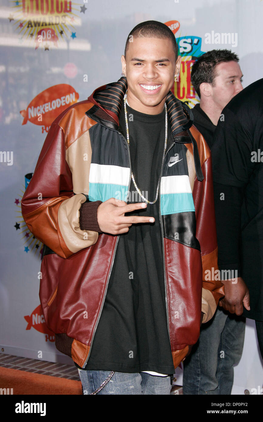 Chris brown singer 2006 hi-res stock photography and images - Alamy