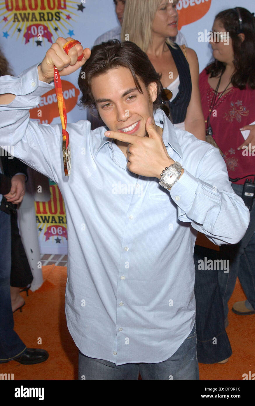 Apr 01, 2006; Los Angeles, CA, USA; Olympic Ice Speed Skater ANTON ...