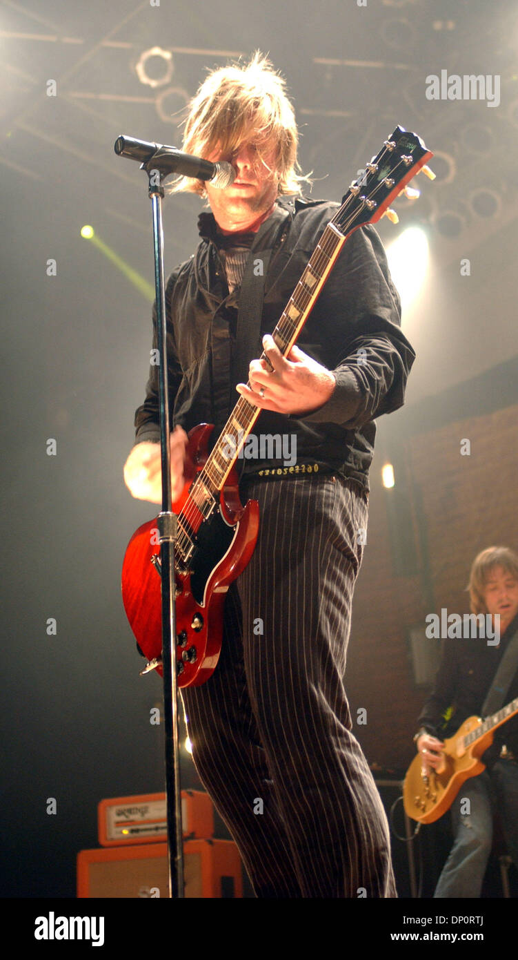Apr 01, 2006; Myrtle Beach, SC, USA; Guitarist and Vocalist JON FOREMAN ...