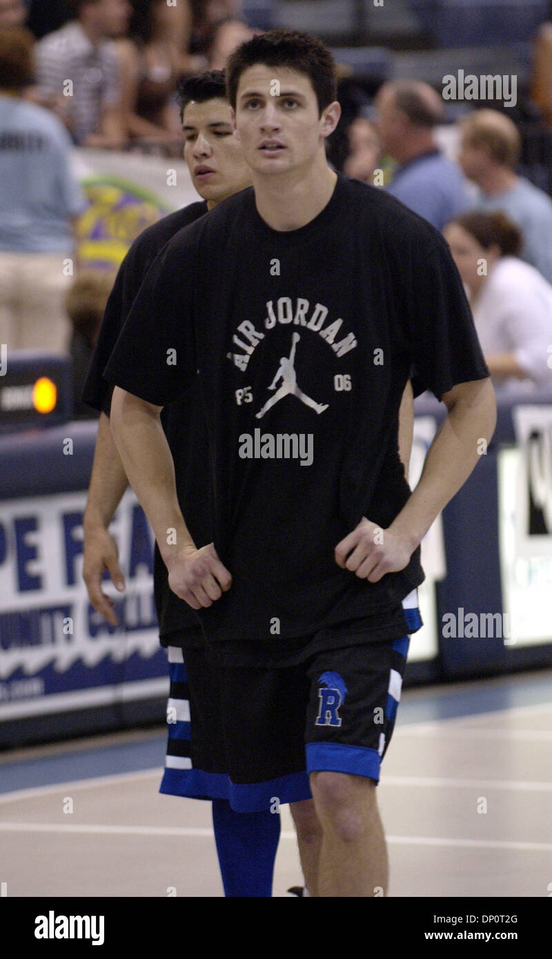 Apr 02, 2006; Wilmington, NC, USA; Actor JAMES LAFFERTY plays at the ...