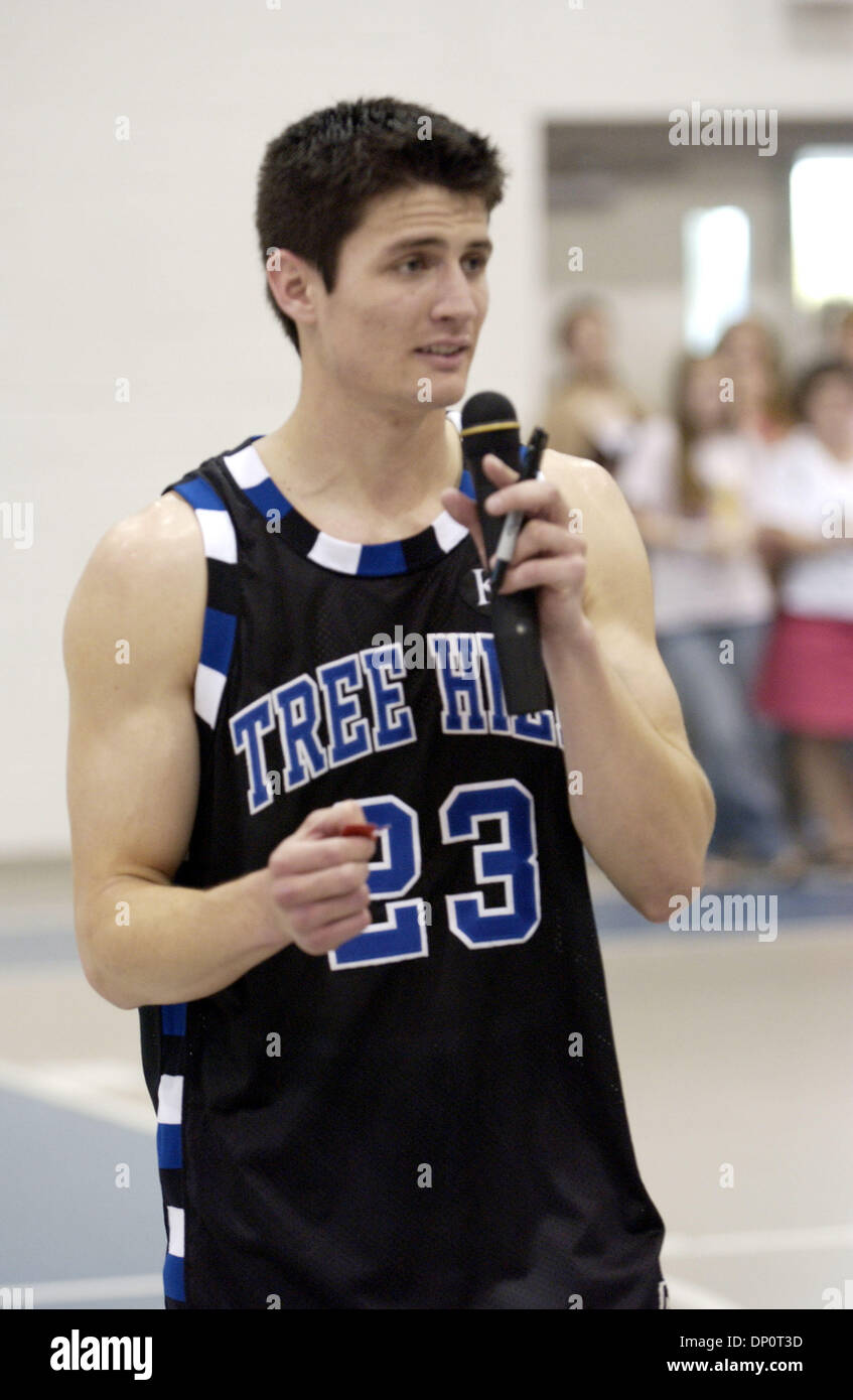 Apr 02, 2006; Wilmington, NC, USA; Actor JAMES LAFFERTY plays at the ...