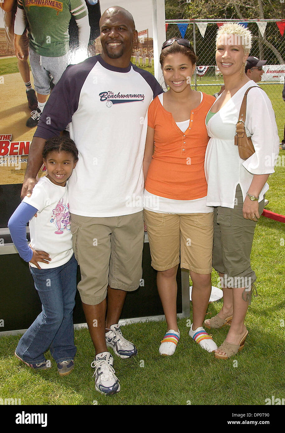April 2, 2006; Westwood, CA, USA; Actor TERRY ALAN CREWS, second from ...