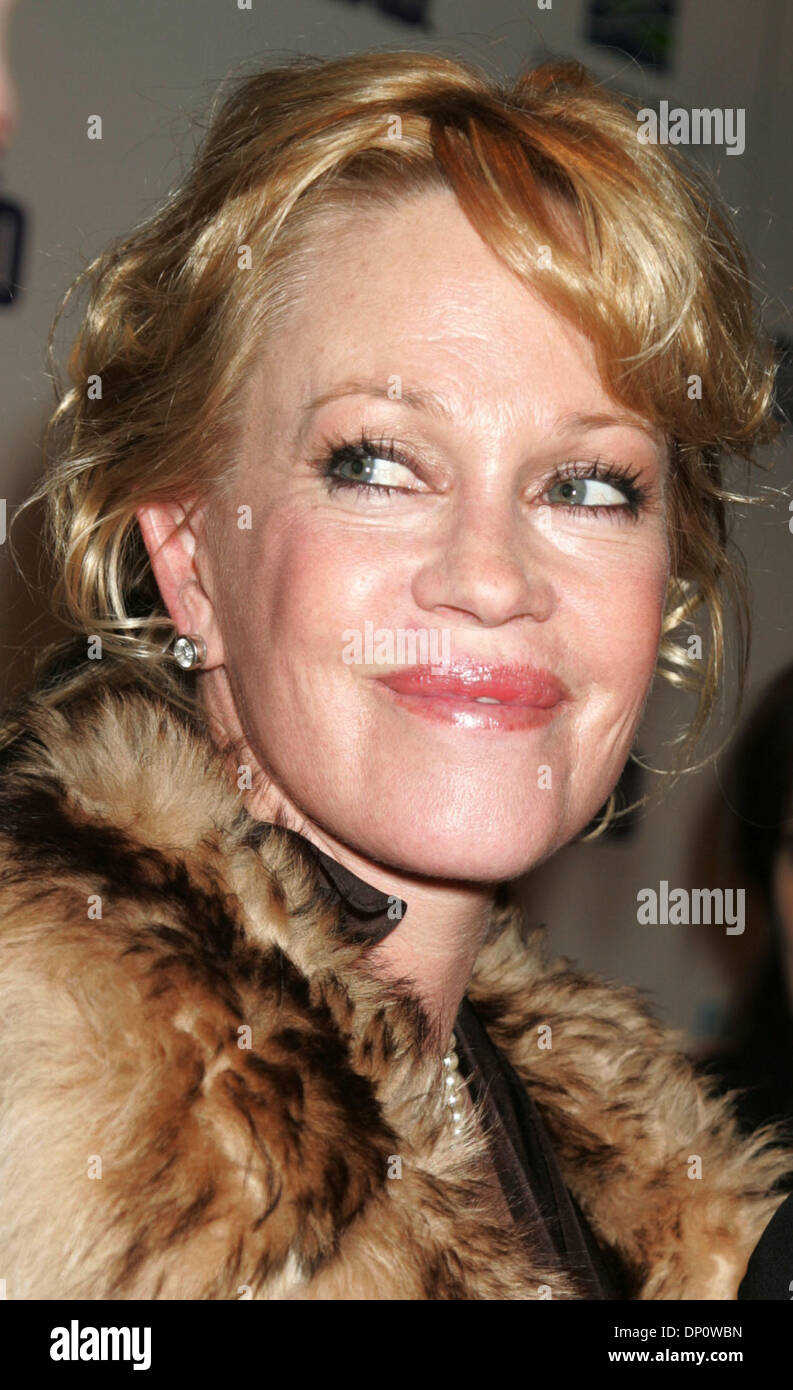 Apr 04, 2006; New York, NY, USA; Actress MELANIE GRIFFITH at the New ...