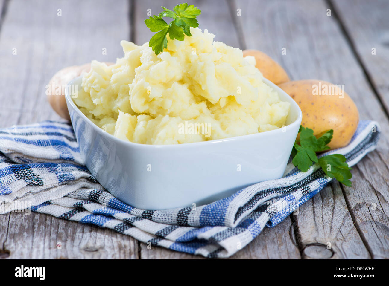 Small portion of Mashed Potatoes Stock Photo - Alamy