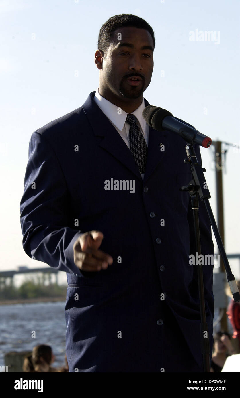 Apr 05, 2006; Wilmington, NC, USA; Boxer CALVIN BROCK at the opening ...