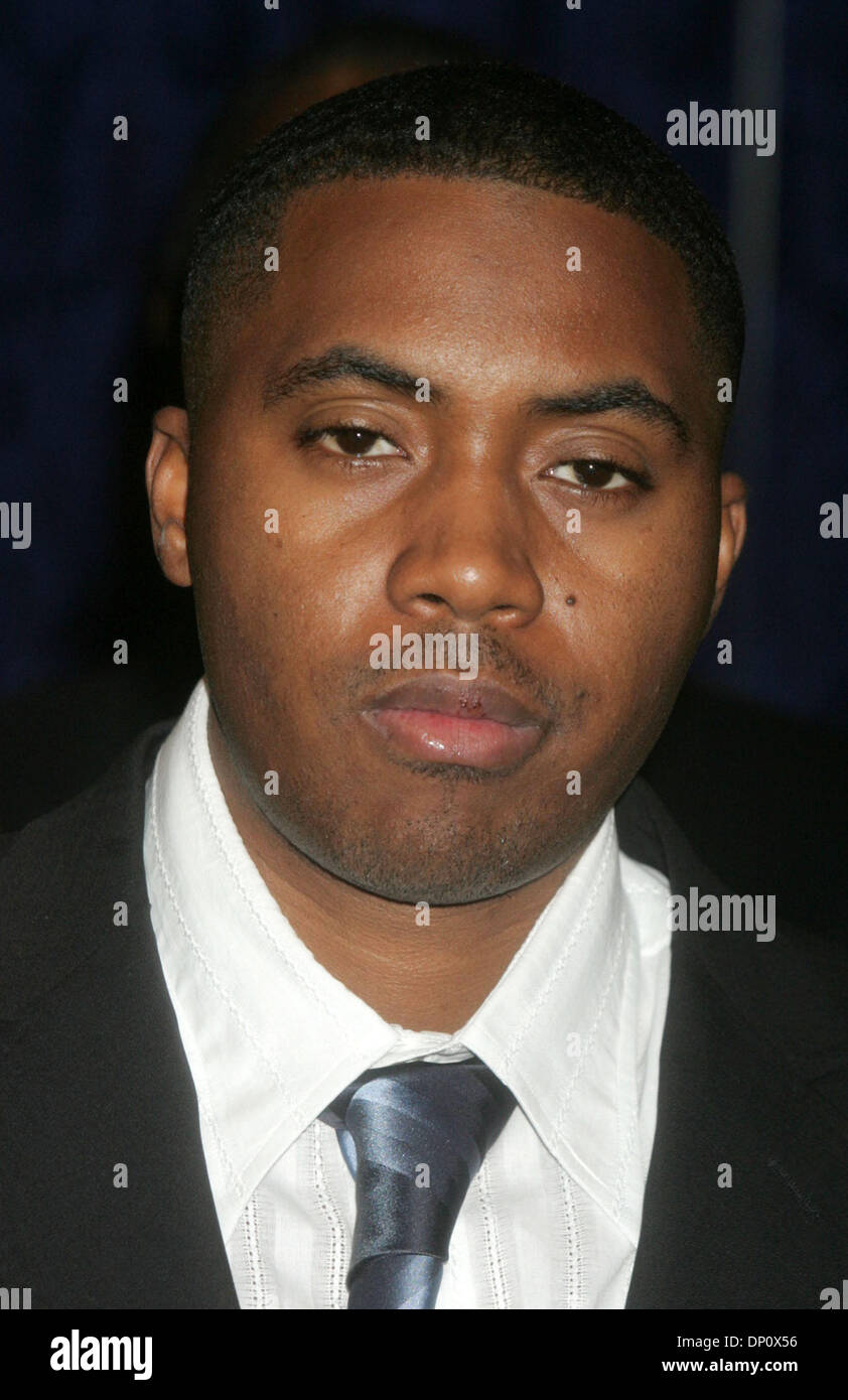 Apr 06, 2006; New York, NY, USA; Hip hop artist NAS at the 8th annual ...