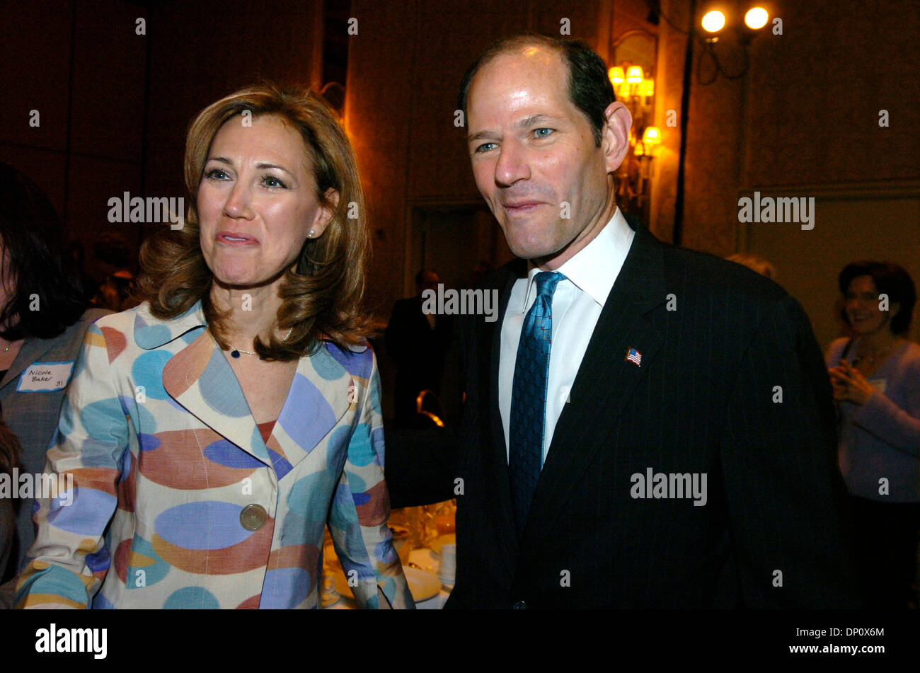 Apr 06, 2006; Manhattan, New York, USA; SILDA WALL SPITZER and her ...