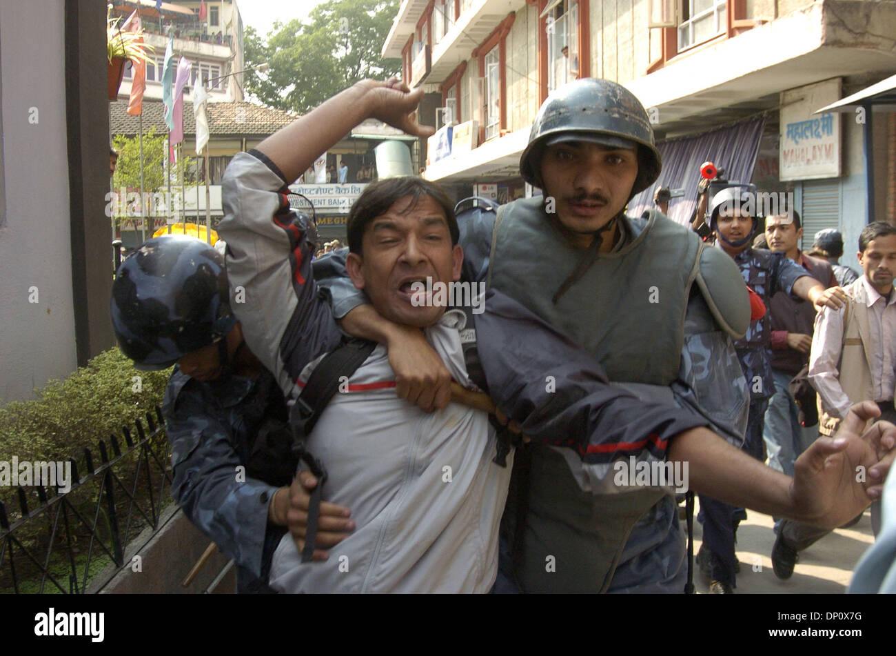 Nepal police hi-res stock photography and images - Alamy
