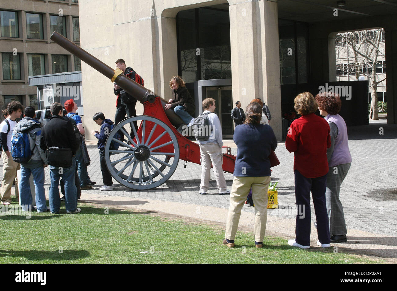 Apr 06, 2006; Cambridge, MA, USA; The Battle of the Techies continues ...