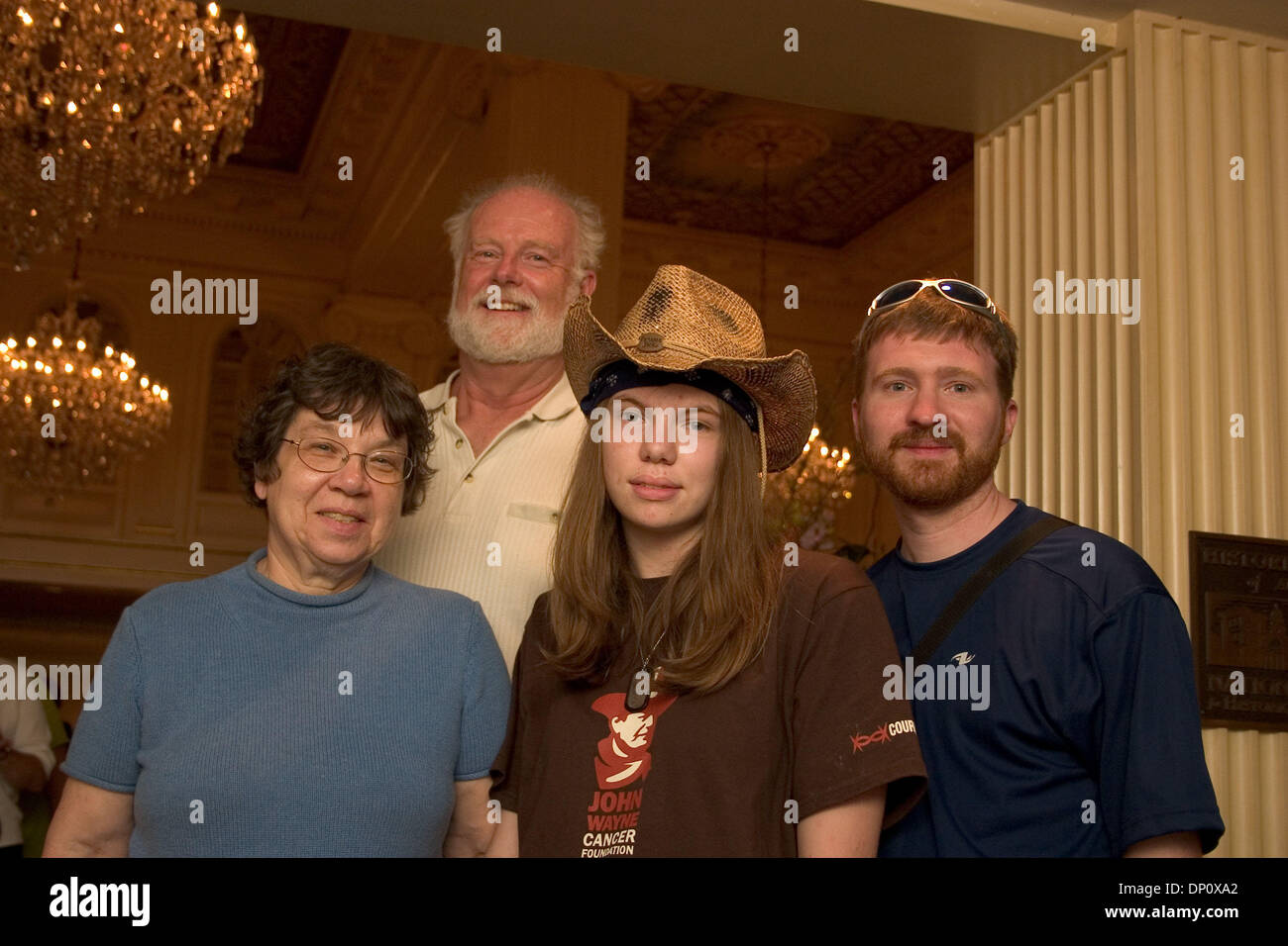 Apr 07, 2006; New Orleans, LA, USA; Barb Schacht, Chip Smith, Janna ...