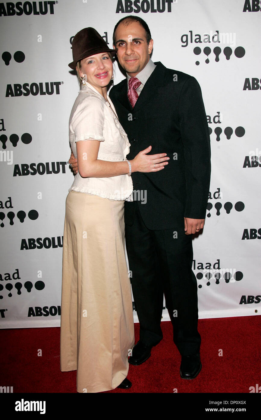 Apr 8, 2006; Hollywood, California, USA; Actor ANTHONY AZIZI & WIife ...