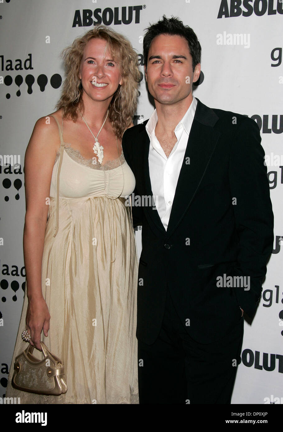 Apr 8, 2006; Hollywood, California, USA; Actor ERIC McCORMACK & Wife ...