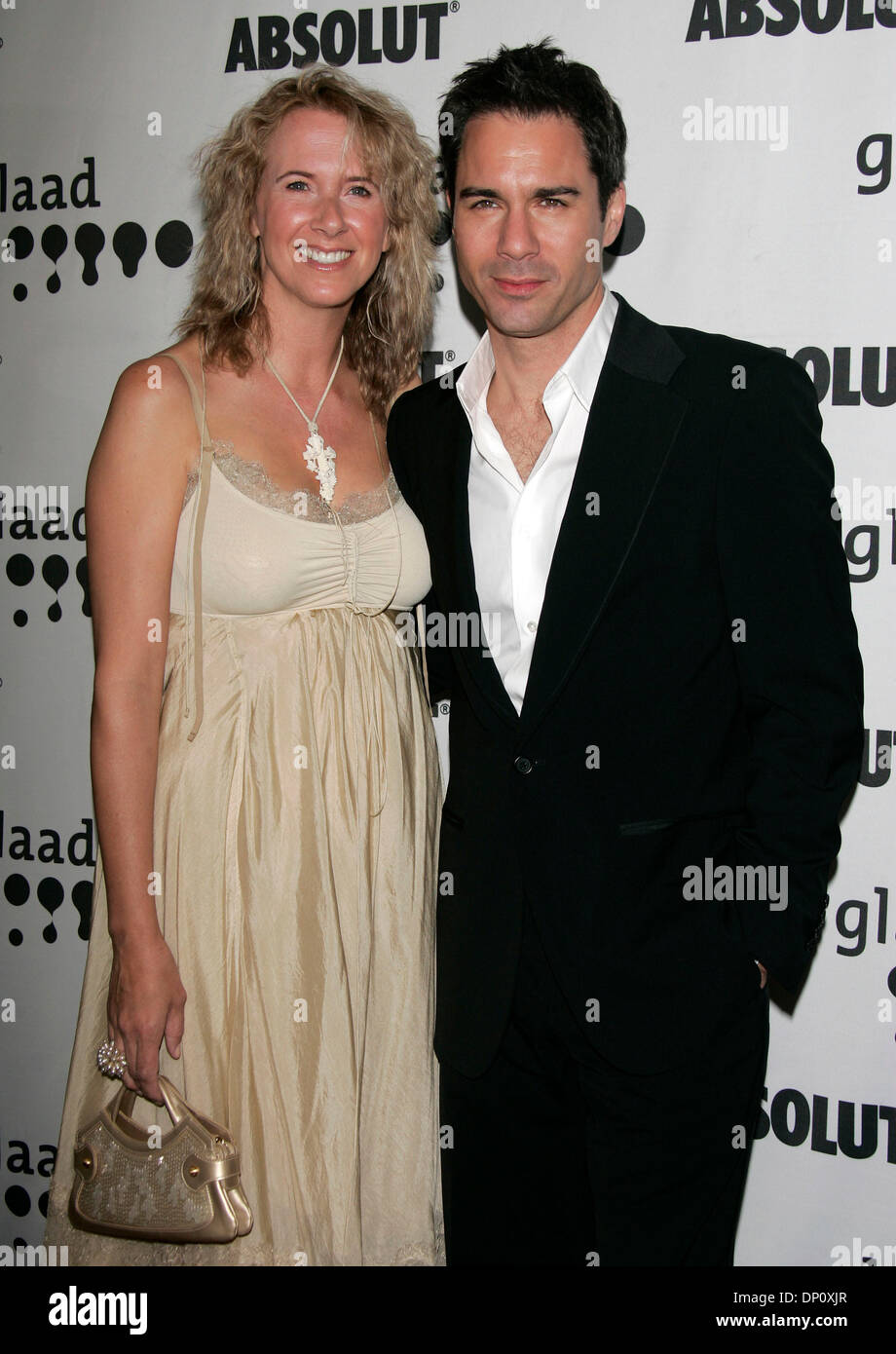 Apr 8, 2006; Hollywood, California, USA; Actor ERIC McCORMACK & Wife ...