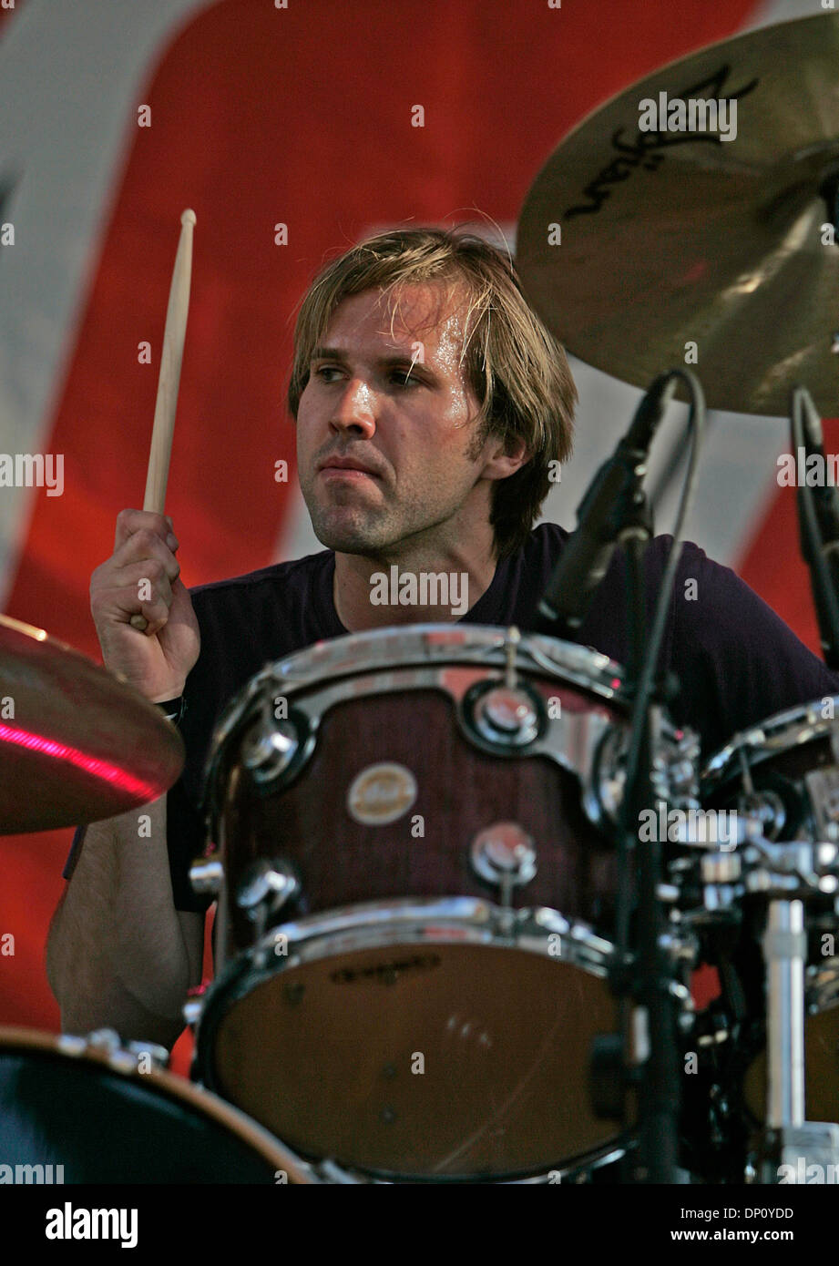 Apr 08, 2006; Long Beach, CA, USA; BROOKS WACKERMAN of the band Bad ...