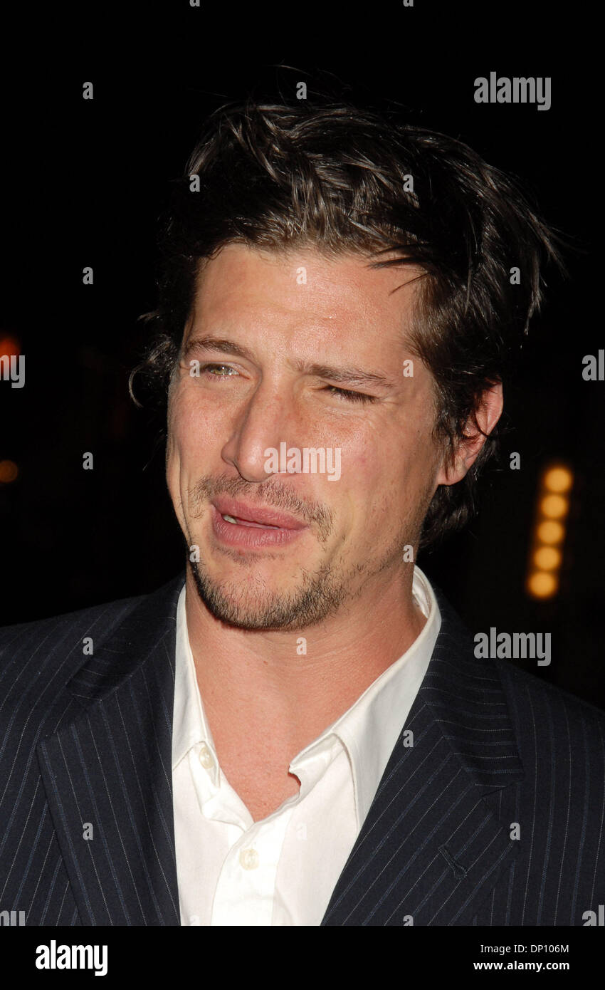Apr 10, 2006; New York, NY, USA; SIMON REX arriving to the afterparty ...