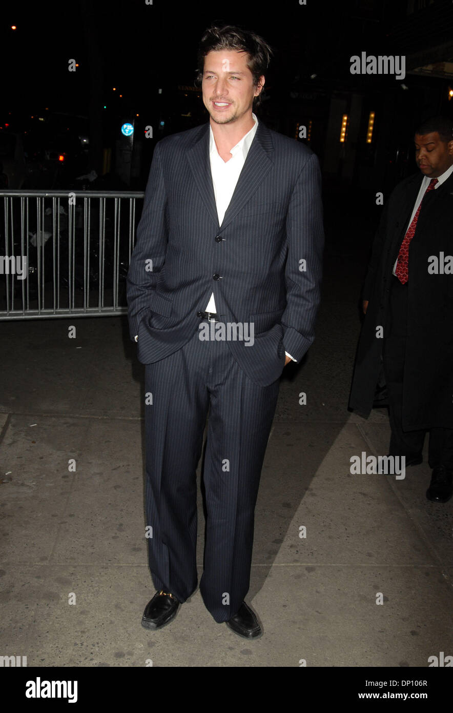 Apr 10, 2006; New York, NY, USA; SIMON REX arriving to the afterparty ...