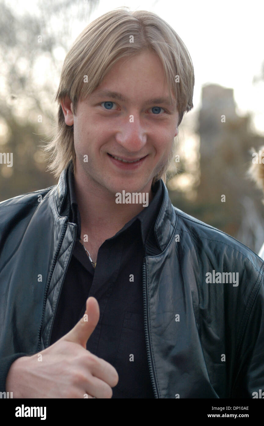 Apr 10, 2006; New York, NY, USA; Figure skater EVGENI PLUSHENKO at the ...