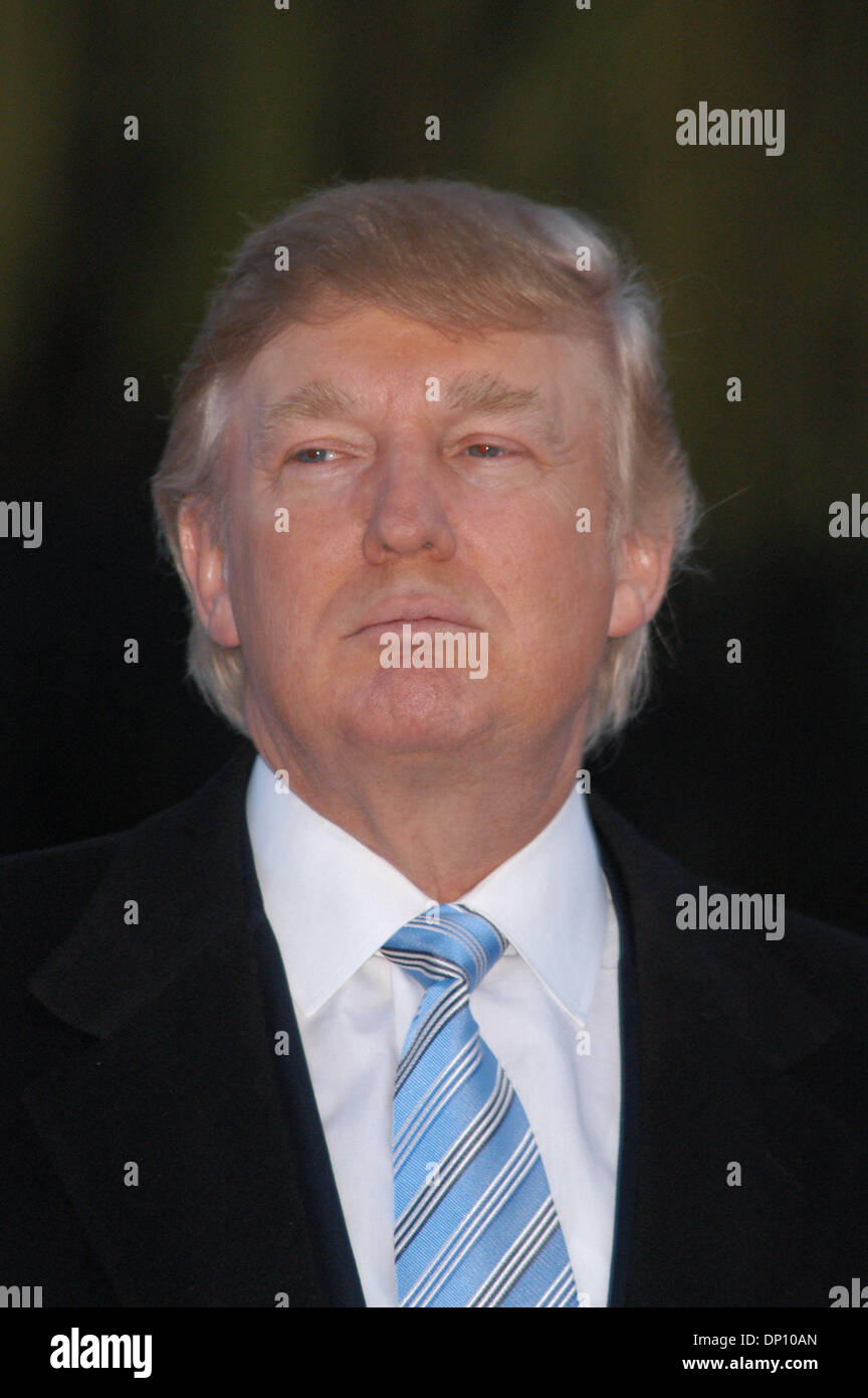 Apr 10, 2006; New York, NY, USA; DONALD TRUMP at the 2nd Annual Skating ...