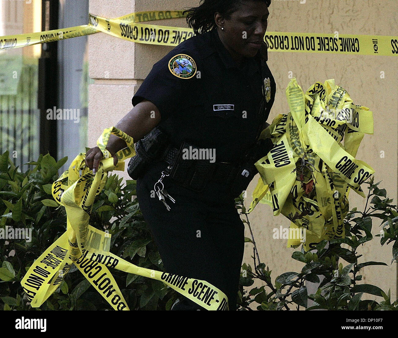 Beach police tape usa hi-res stock photography and images - Alamy