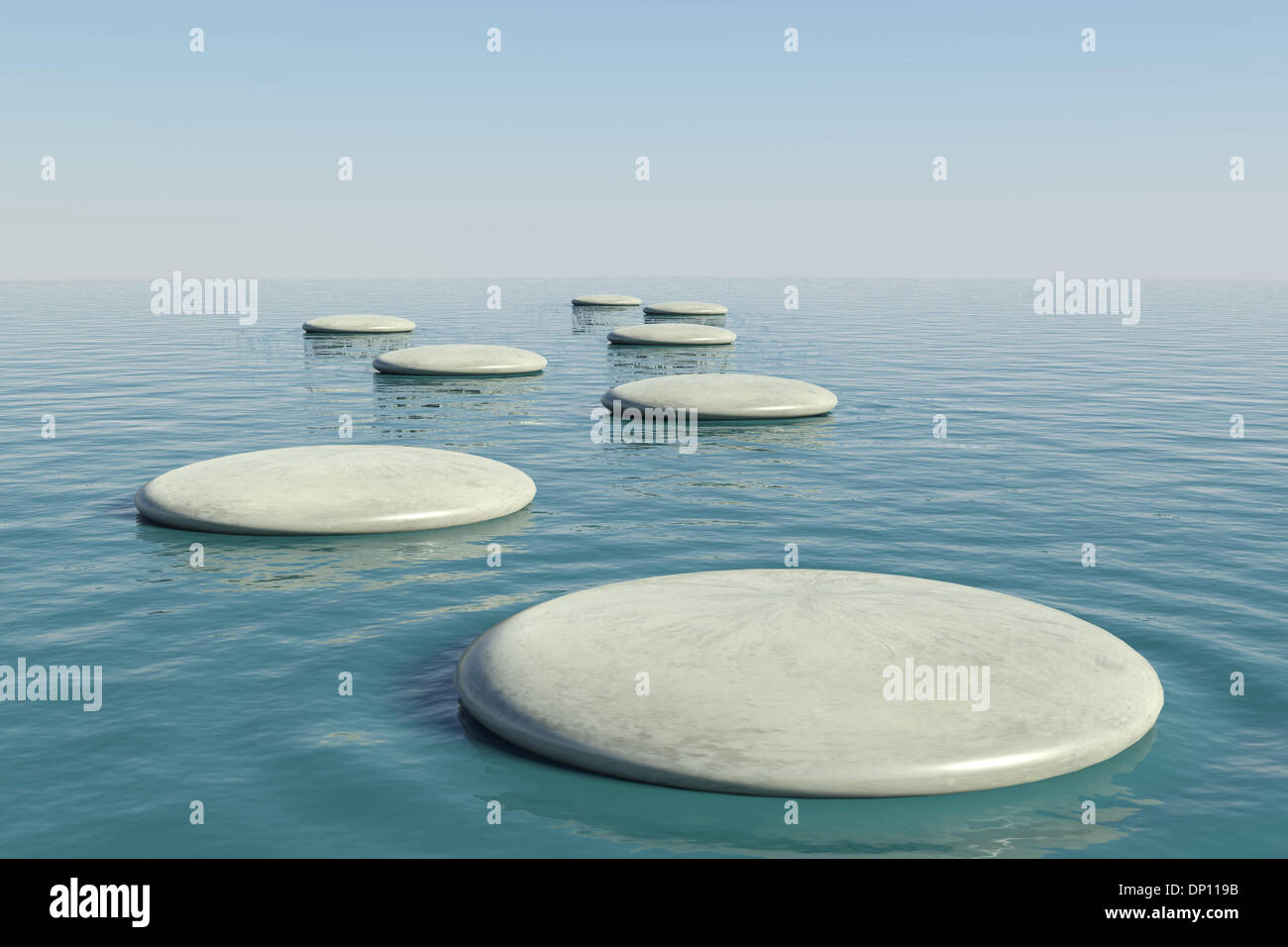 Stepping stone pool hi-res stock photography and images - Alamy