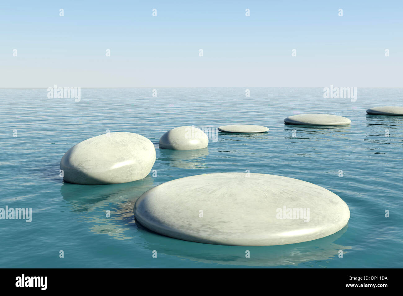 Stepping stone pool hi-res stock photography and images - Alamy