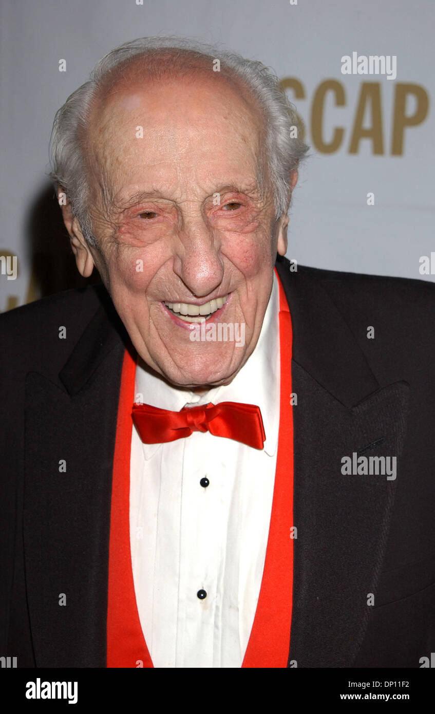 Apr 11, 2006; Los Angeles, CA, USA; Music Composer RAY EVANS at the ...