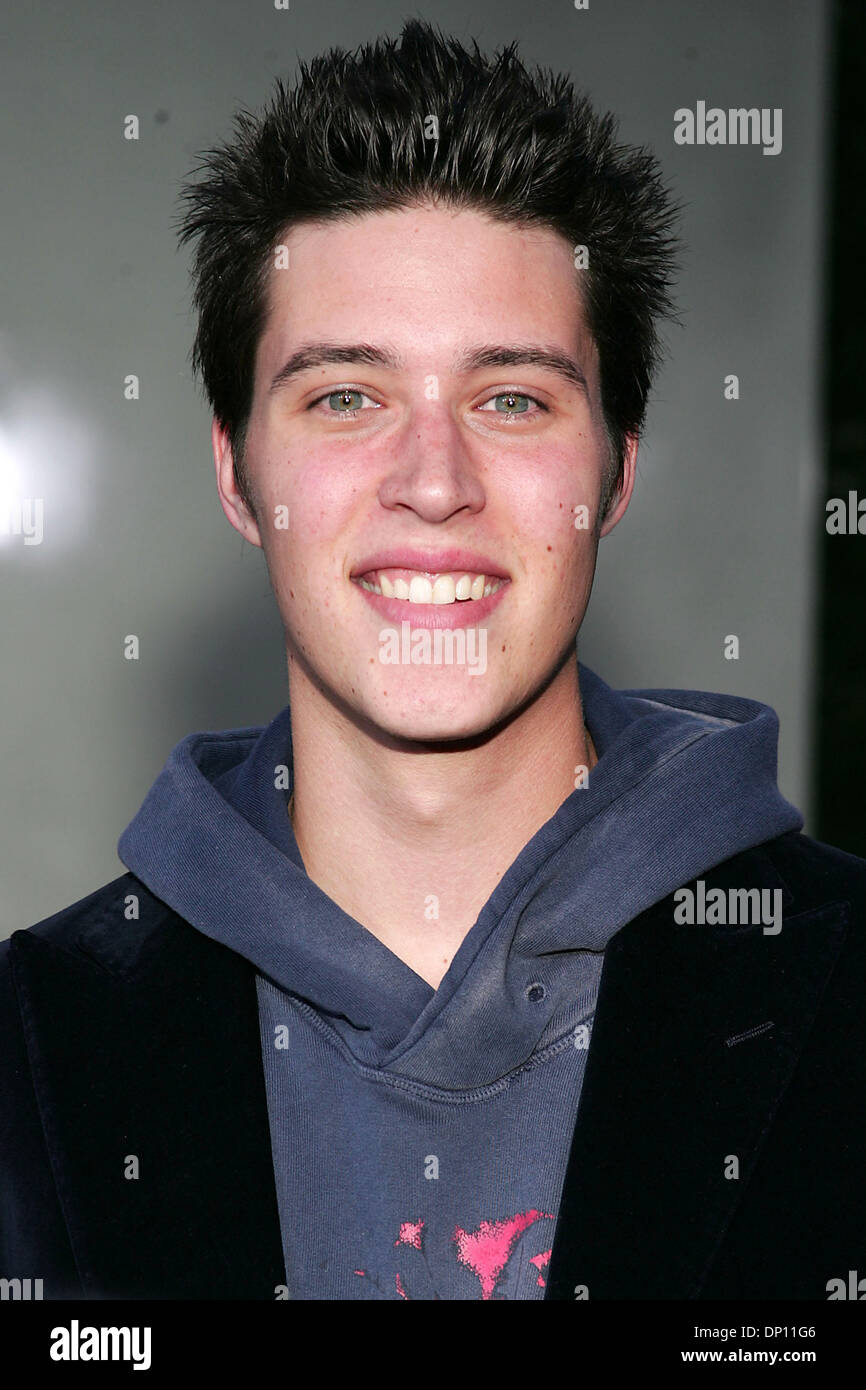 Apr 11, 2006; Hollywood, CA, USA; Actor DANIEL ERHARDT at the world ...