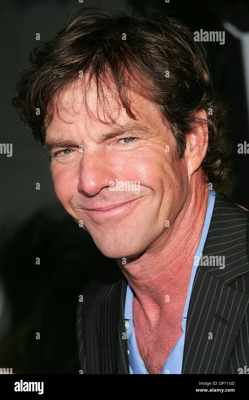 Apr 11, 2006; Hollywood, CA, USA; Actor DENNIS QUAID at the world ...